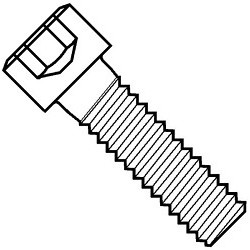 Bostwick Braun | Socket Cap Screw, Imperial, 3/8 in-16 Diameter ...