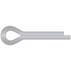 Bostwick Braun | G.L.HUYETT™ Heritage™ CPS-156-2500 Cotter Pin, 5/32 In ...