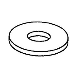 Bostwick Braun | Flat Washer, 5/8 in Nominal, 11/16 in Inside Diameter ...