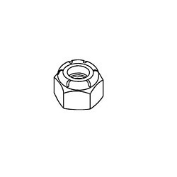 Bostwick Braun | Lock Nut, Metric, M14-2 Diameter - Thread, 18-8 ...