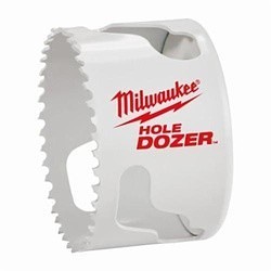 Bostwick Braun | Milwaukee® 49-56-0197 Hole Saw, 3-5/8 in Diameter, 1-1/2 in Cutting Depth ...