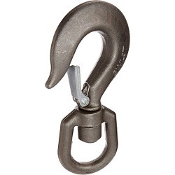 Bostwick Braun | Indusco 47400946 Swivel Eye Hook, 3 ton, Alloy Steel