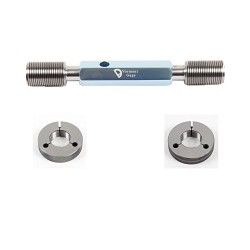 Bostwick Braun | Threaded Plug Gage, Standard, Measuring System: Imperial, Go/NoGo (Plus/Minus ...